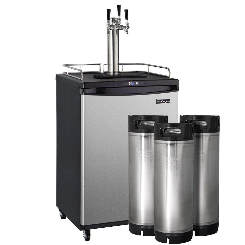 Kegco Kegerator, With Kegs, Stainless Steel - Wayfair Canada