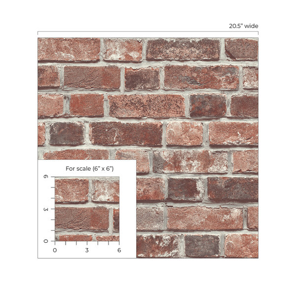 17 Stories Brick Roll & Reviews | Wayfair