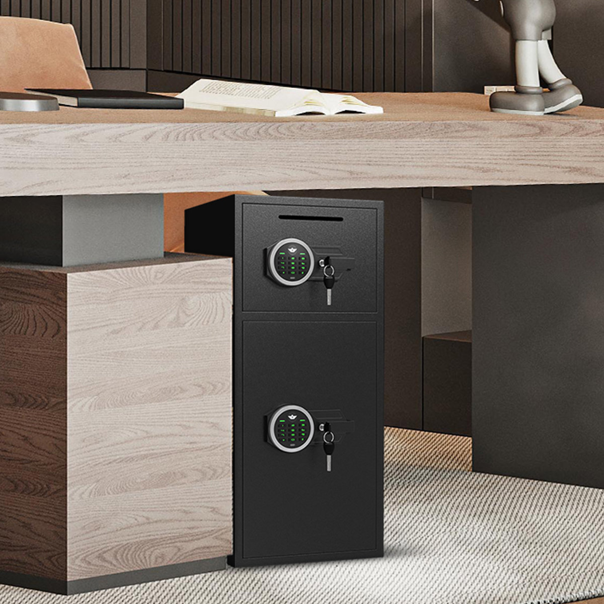 ZenithZest Extra Large Home Safe Box, Digital Safe, Home Security Safes ...
