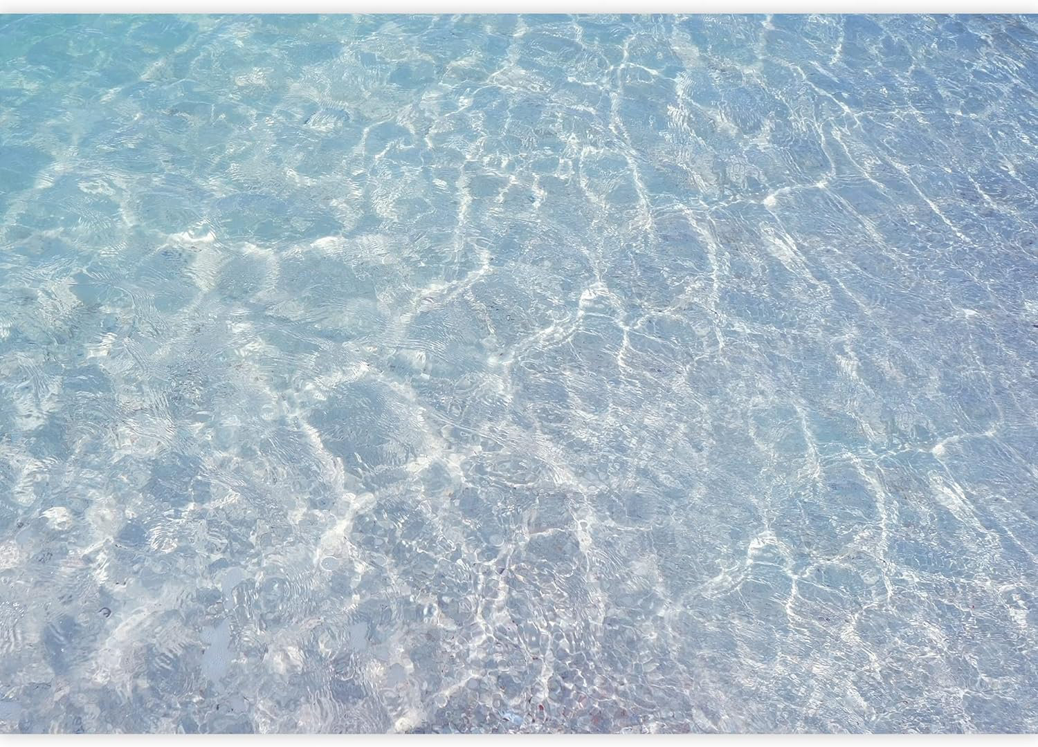 IDEA4WALL Clear Blue Ripple Aqua Texture Self-Adhesive Large Wallpaper ...