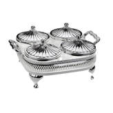 Corbell Silver Company Queen Anne Condiment Set & Reviews | Wayfair