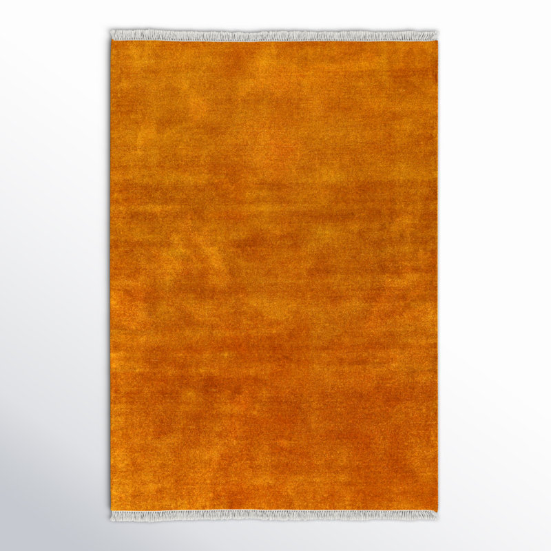 Clio Wool Burnt Orange Rug & Reviews | AllModern