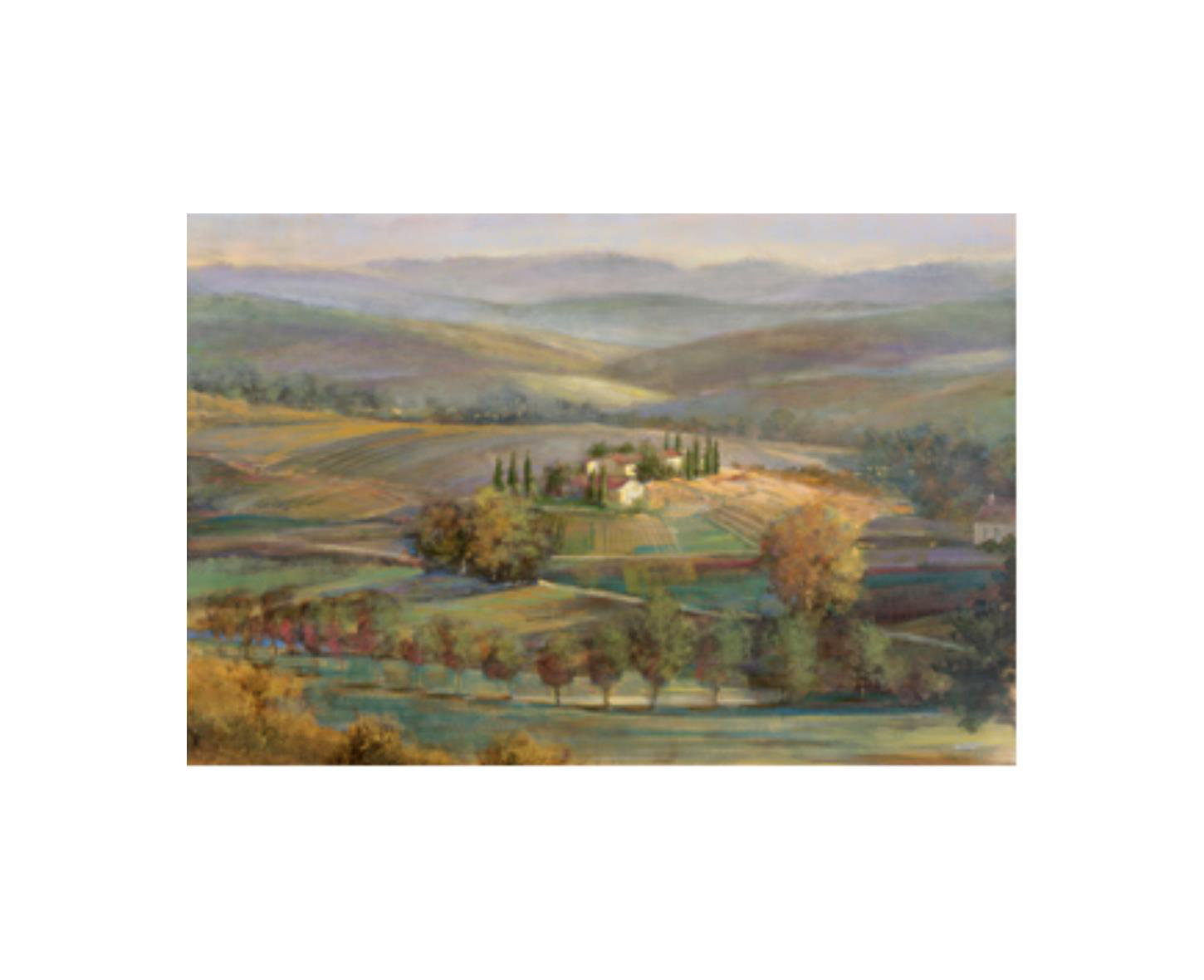 Chelsea Art Studio Tranquil Tuscany by Michael Longo - Wrapped Canvas ...