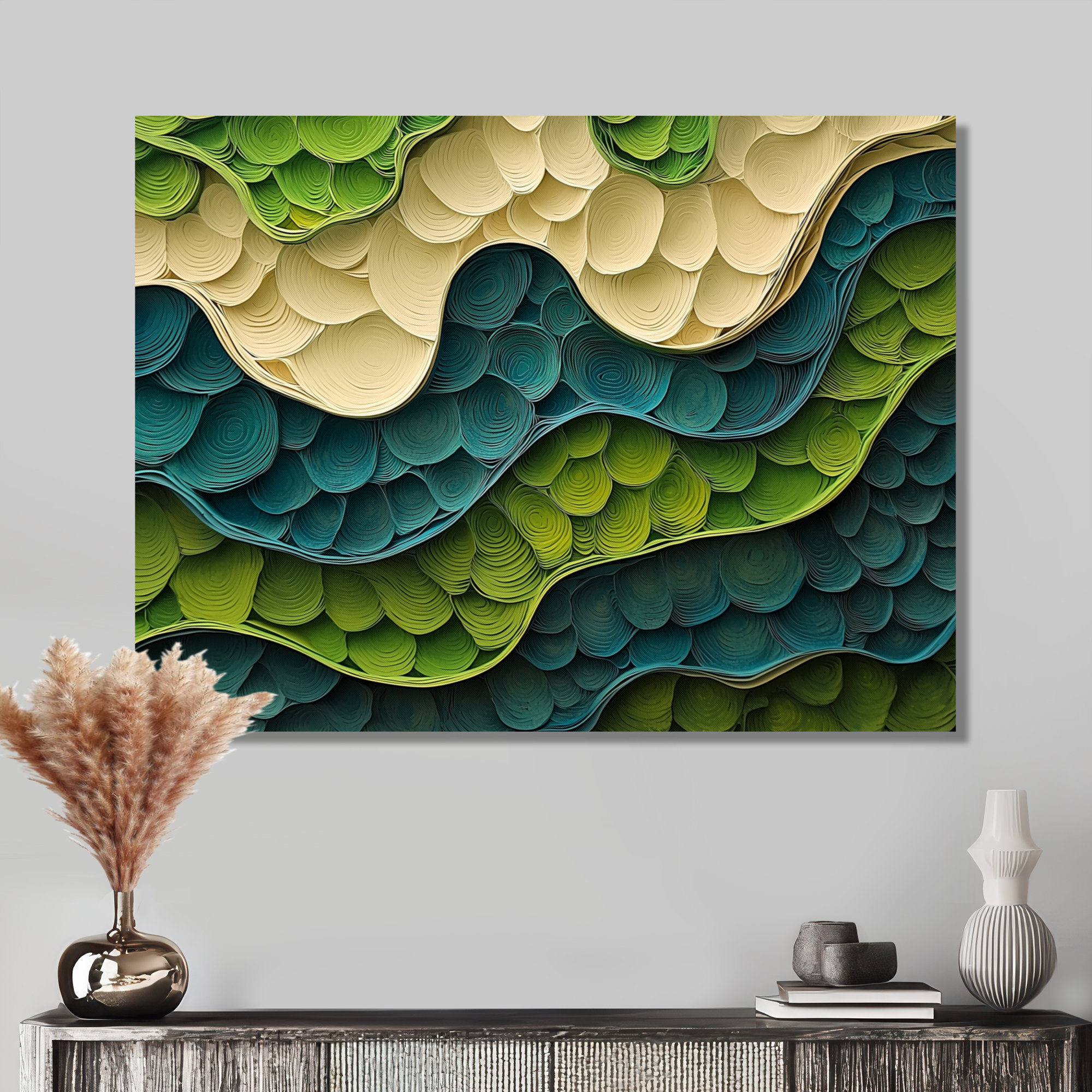 Wrought Studio™ Biomorphism Earth Rhythm In Chaos VI - Lyrical ...