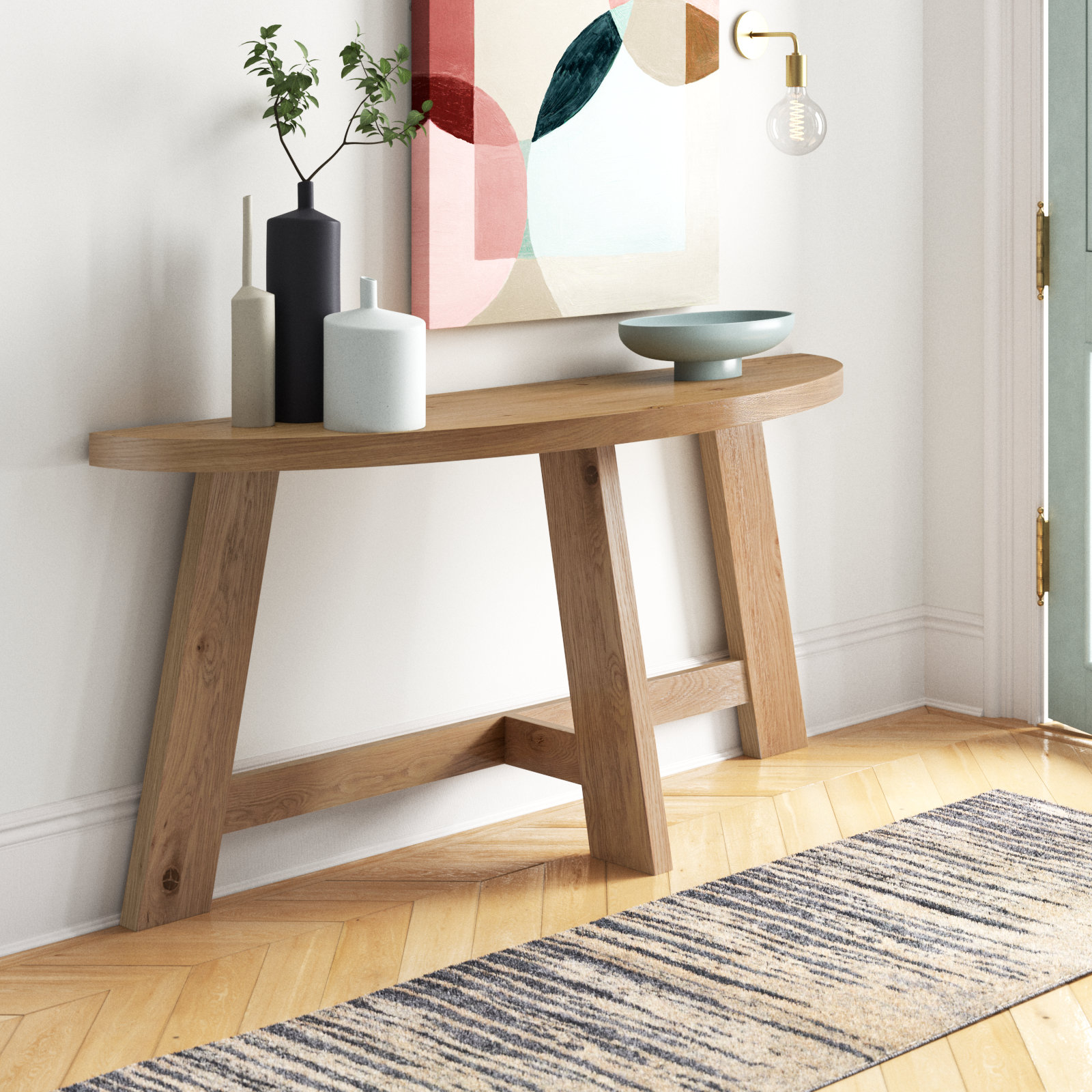 The Twillery Co.® Wiese 66" Console Table & Reviews | Wayfair
