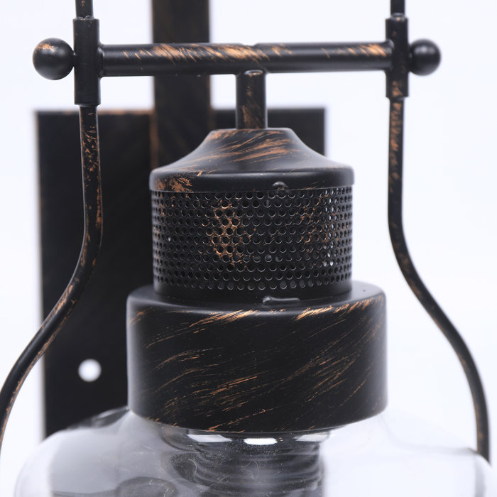 Longshore Tides Edgeley Iron Barn Light & Reviews - Wayfair Canada