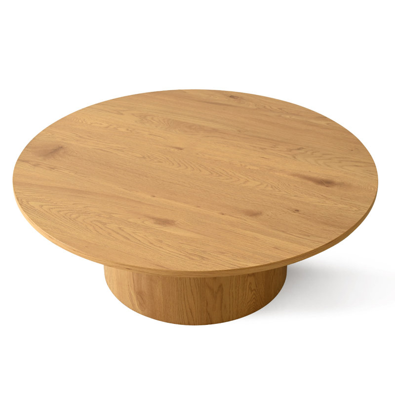 Latitude Run® Giann Pedestal 40" Coffee Table & Reviews | Wayfair