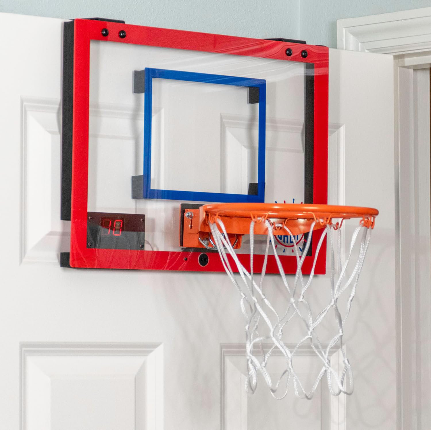 Phantoscope Super Slam Over The Door Mini Basketball Hoop For Kids And ...