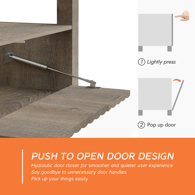 Gracie Oaks Kerbi Storage Credenza | Wayfair