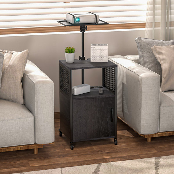 GDLF Mobile Projector and Laptop Cart with Wheels Projector Stand ...