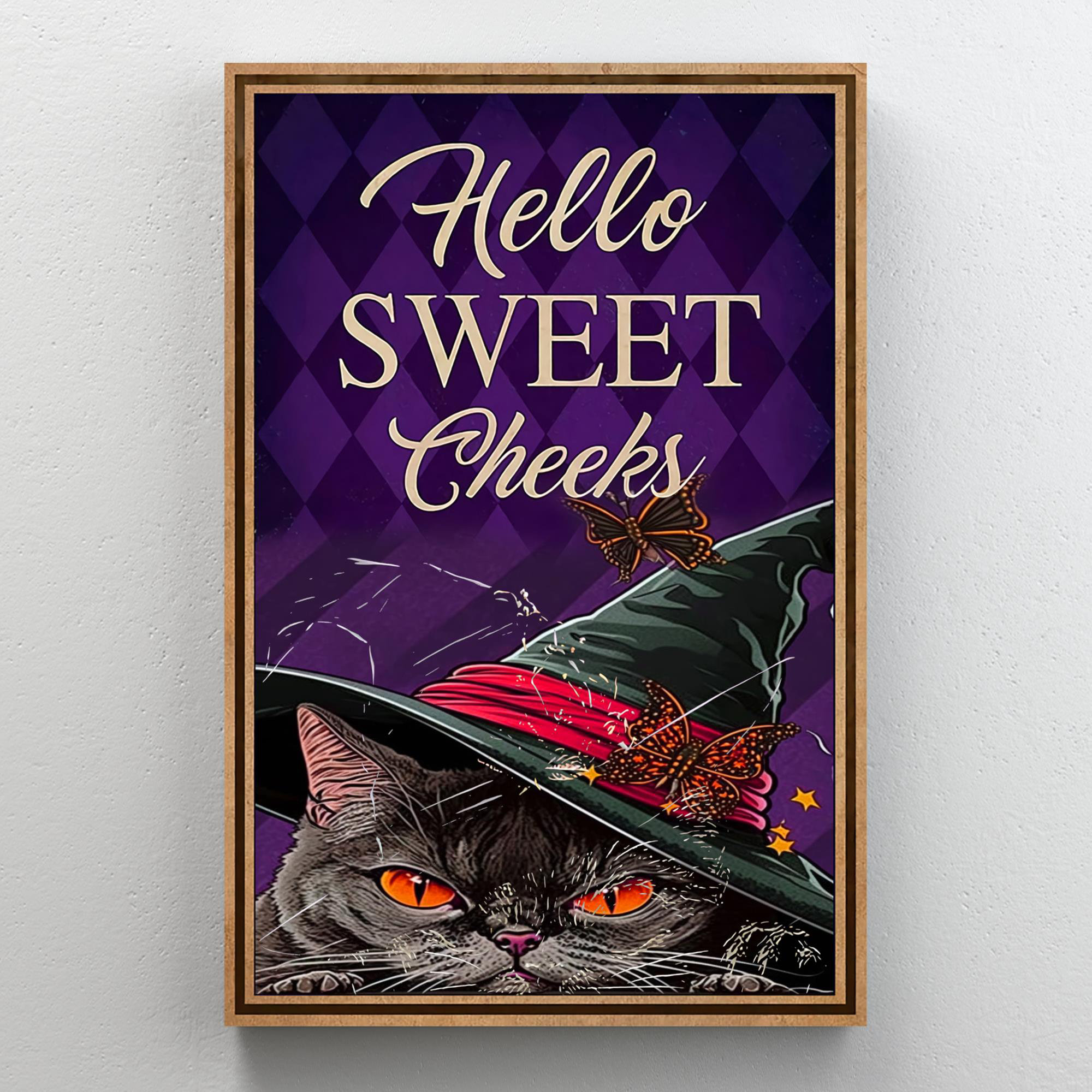 Trinx Cat Witch Hello Sweet Cheeks - 1 Piece Rectangle G Cat Witch ...