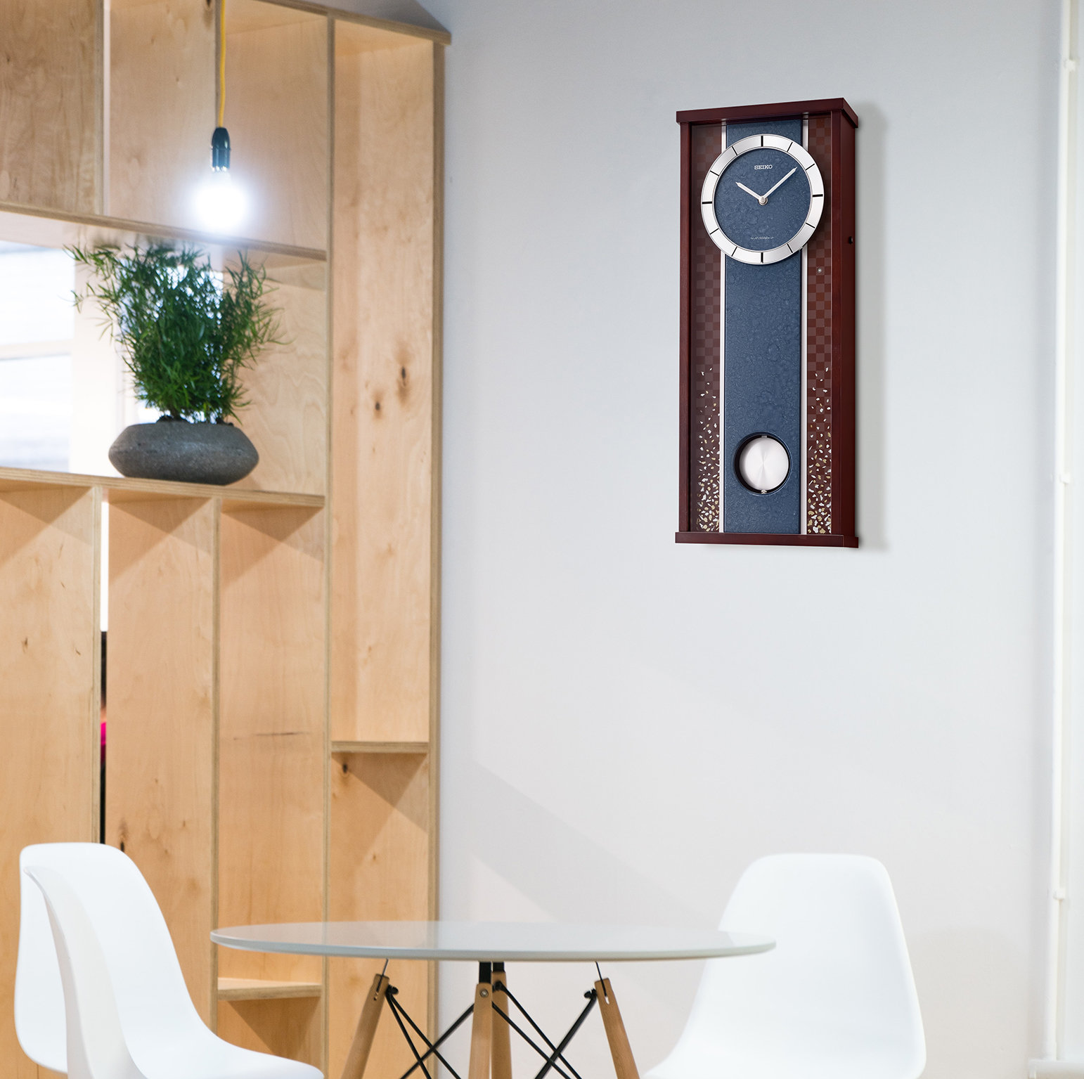 Seiko Blue River Pendulum Melody Clock | Wayfair