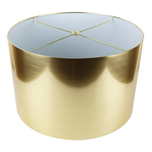 Lark Manor Ganya 10'' H Metal Drum Lamp Shade & Reviews | Wayfair
