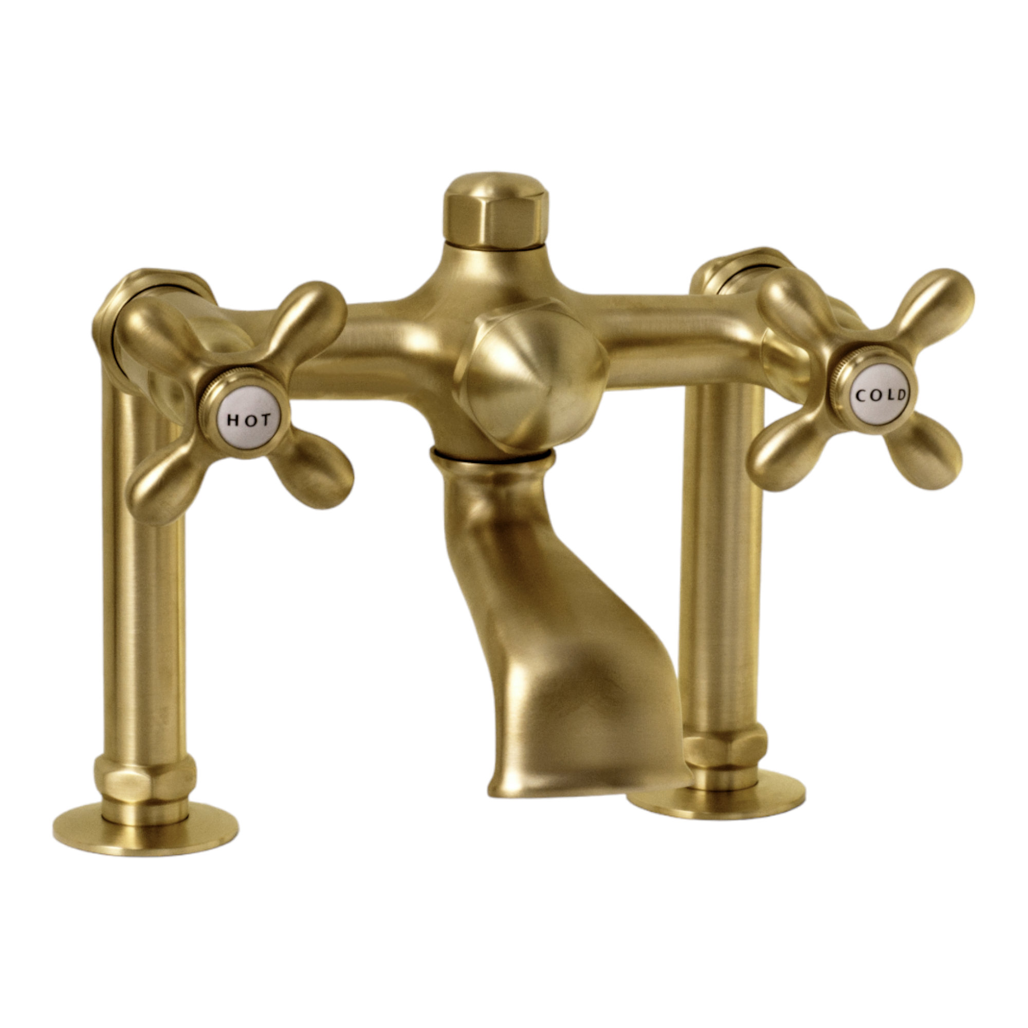 Strom Living P0802 British Telephone Tub Faucet with Cross Handles and ...