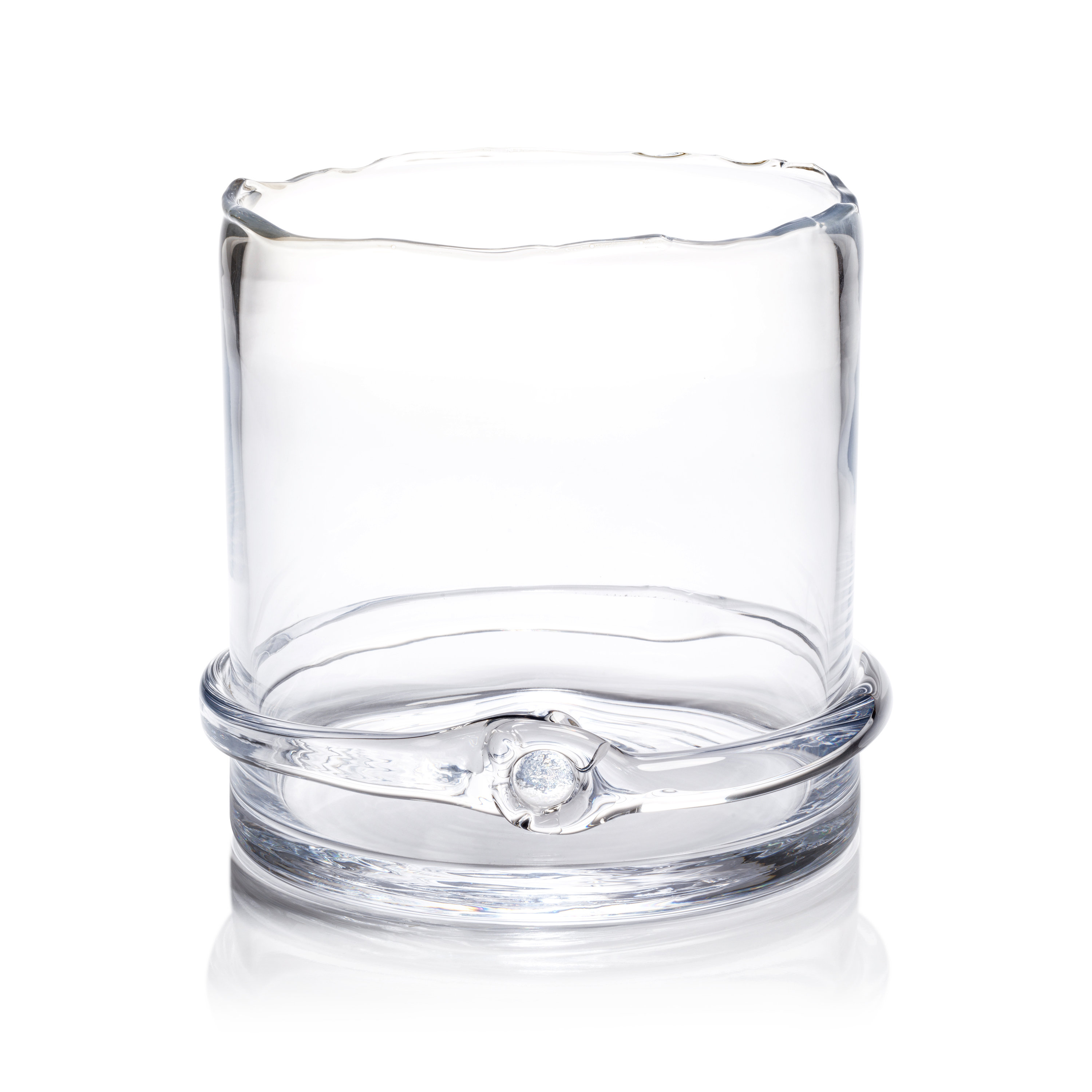 Orren Ellis Claire Mouth-Blown Glass Champagne Bucket/ Vase | Wayfair