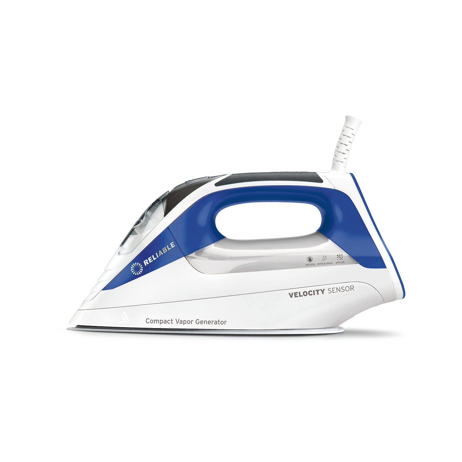 Reliable Corporation Reliable Velocity 1800W Home Steam Iron - Compact ...
