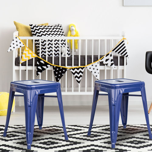 Metal Accent Stools You'll Love | Wayfair