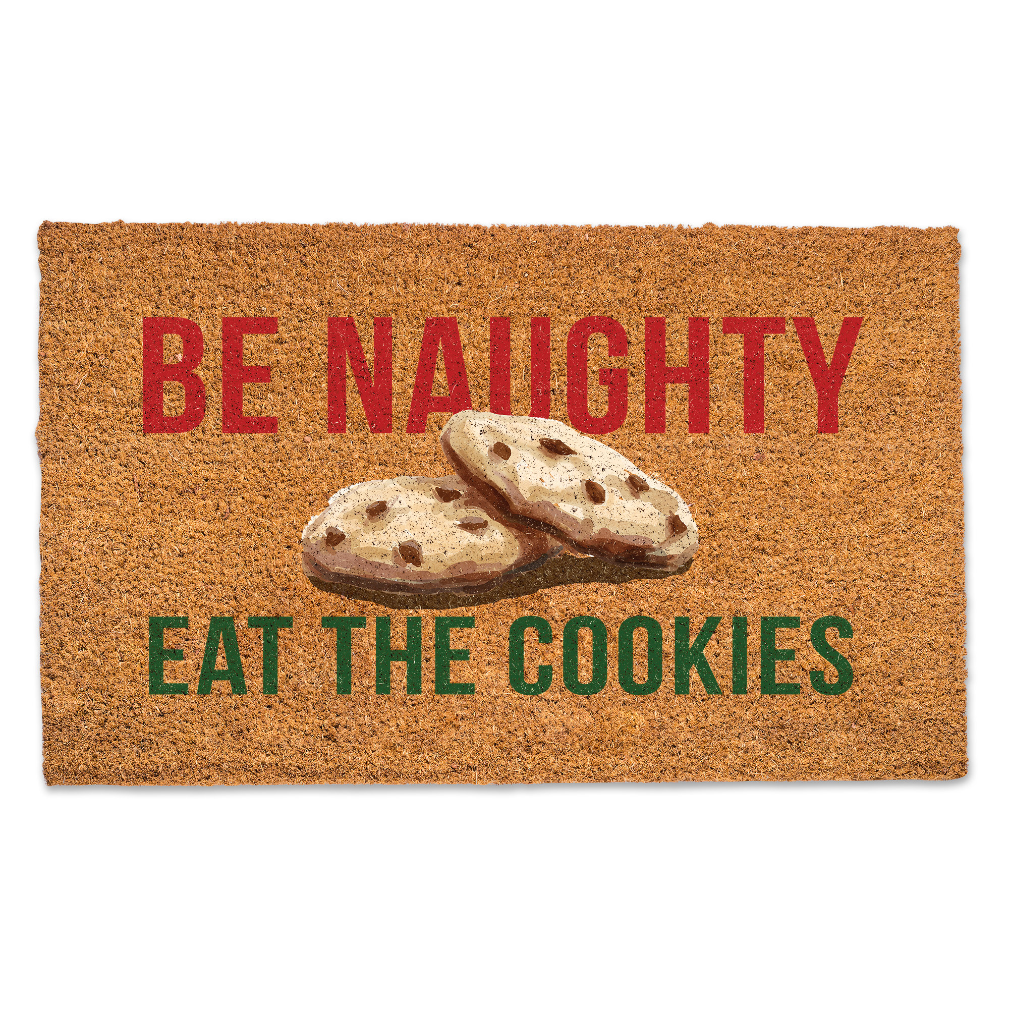 Trinx Be Naughty Eat The Cookies Door Mat - Wayfair Canada