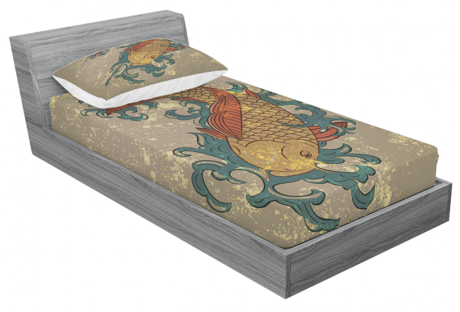 Ambesonne Japanese Sheet Set | Wayfair