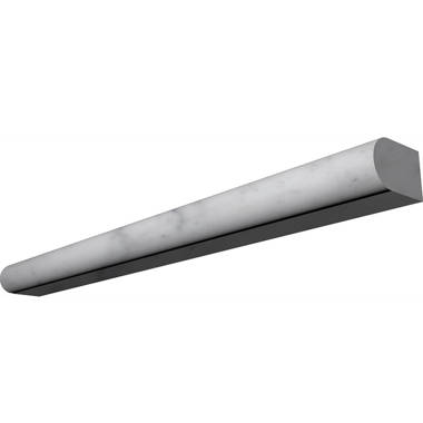 Parvatile 12'' L x 1'' W Marble Round Tile Trim | Wayfair