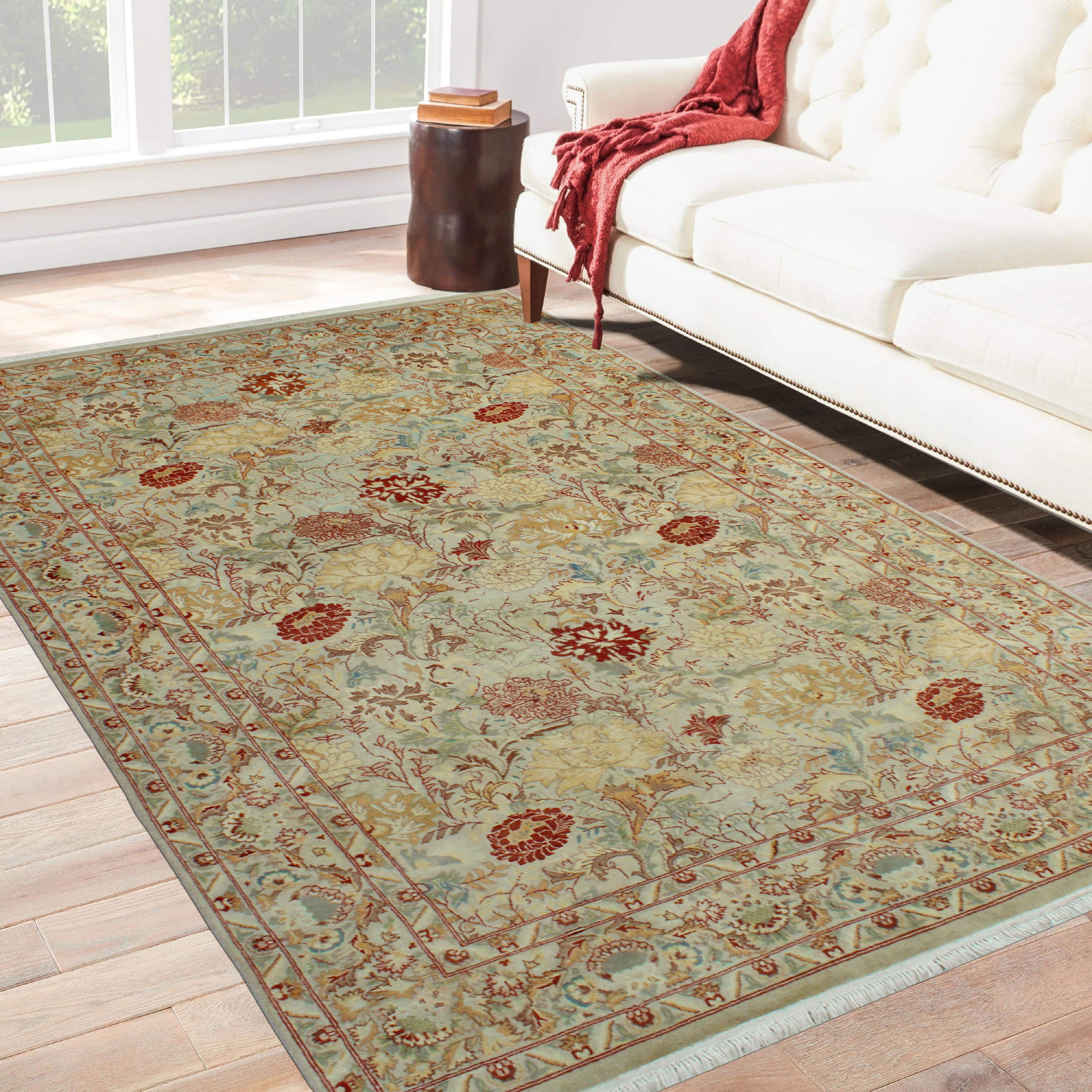 Isabelline Pak-Persian Concetta Grey Rug | Wayfair