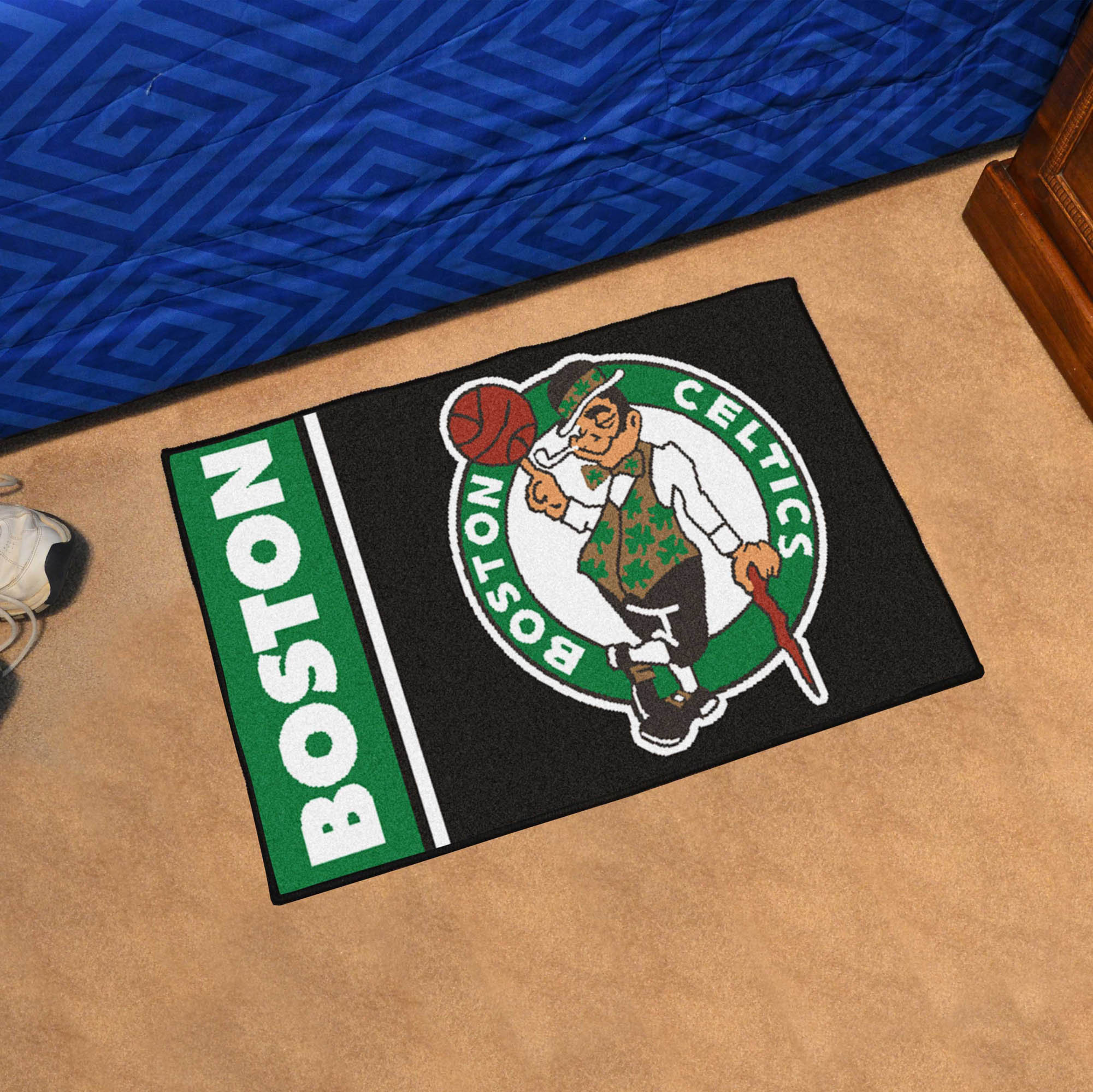 FANMATS NBA Boston Celtics Starter 30 in. x 19 in. Non-Slip Indoor Only ...