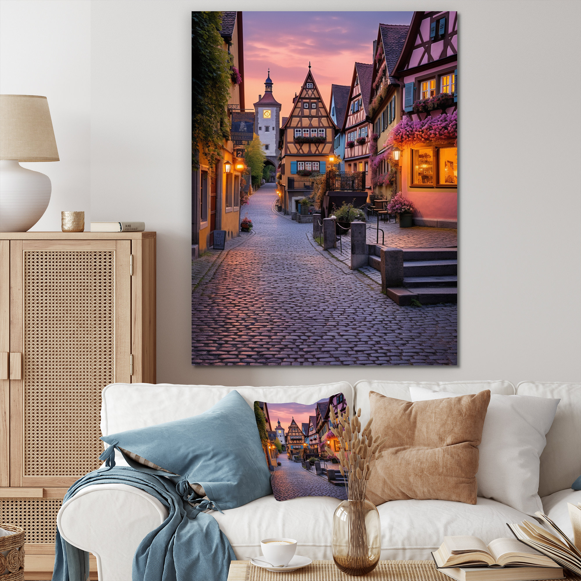 Latitude Run® Konstantia Germany Rothenburg Street IV | Wayfair