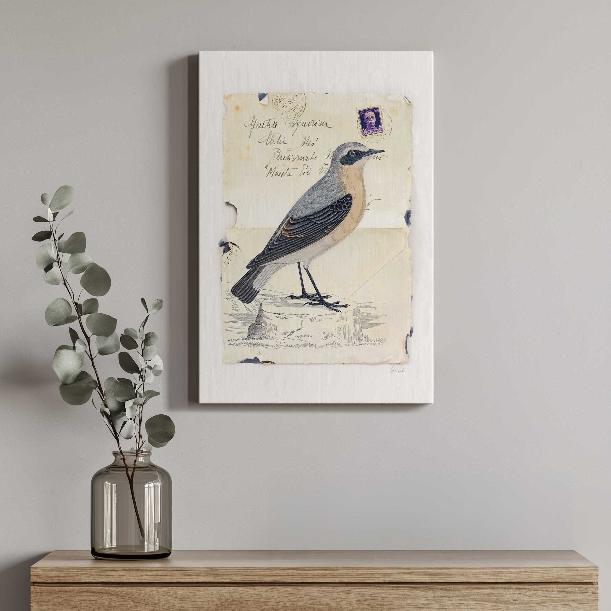Red Barrel Studio Wheatear by Deborah Revell Art Print - Wayfair Canada