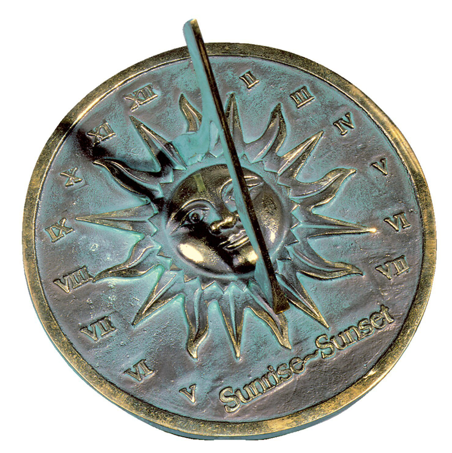 Bungalow Rose Carrboro Sunrise Sunset Sundial | Wayfair