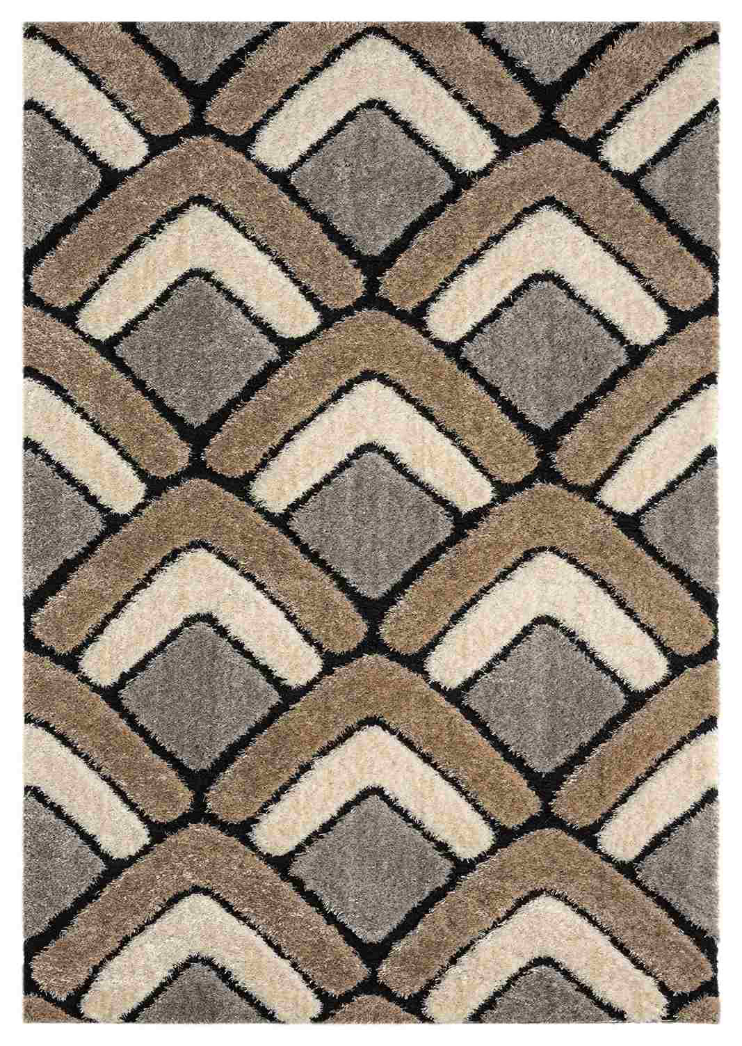 Wrought Studio™ Modern Olexander Abstract Geometric Rug For Living Room ...