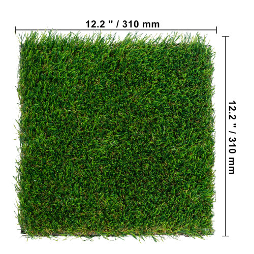 VEVOR 12" x 12" Artificial Grass Turf Panels | Wayfair
