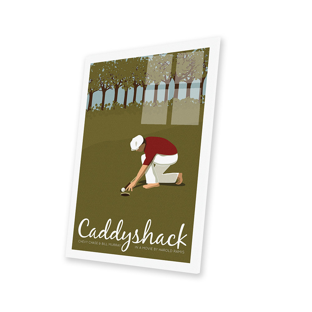 Winston Porter Caddyshack sur plastique / acrylique par Claudia Varosio ...