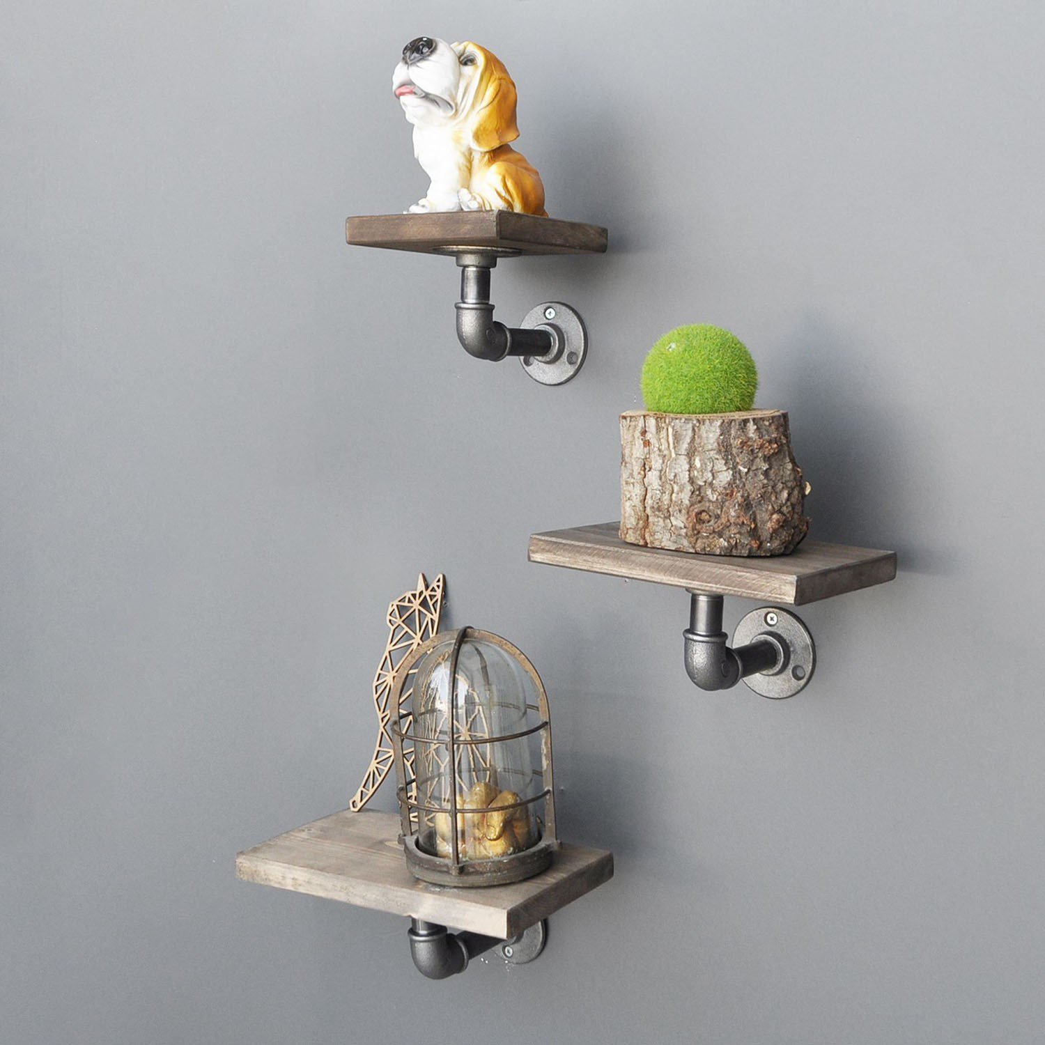 Williston Forge Hargrave 3 Piece Tiered Shelf & Reviews | Wayfair