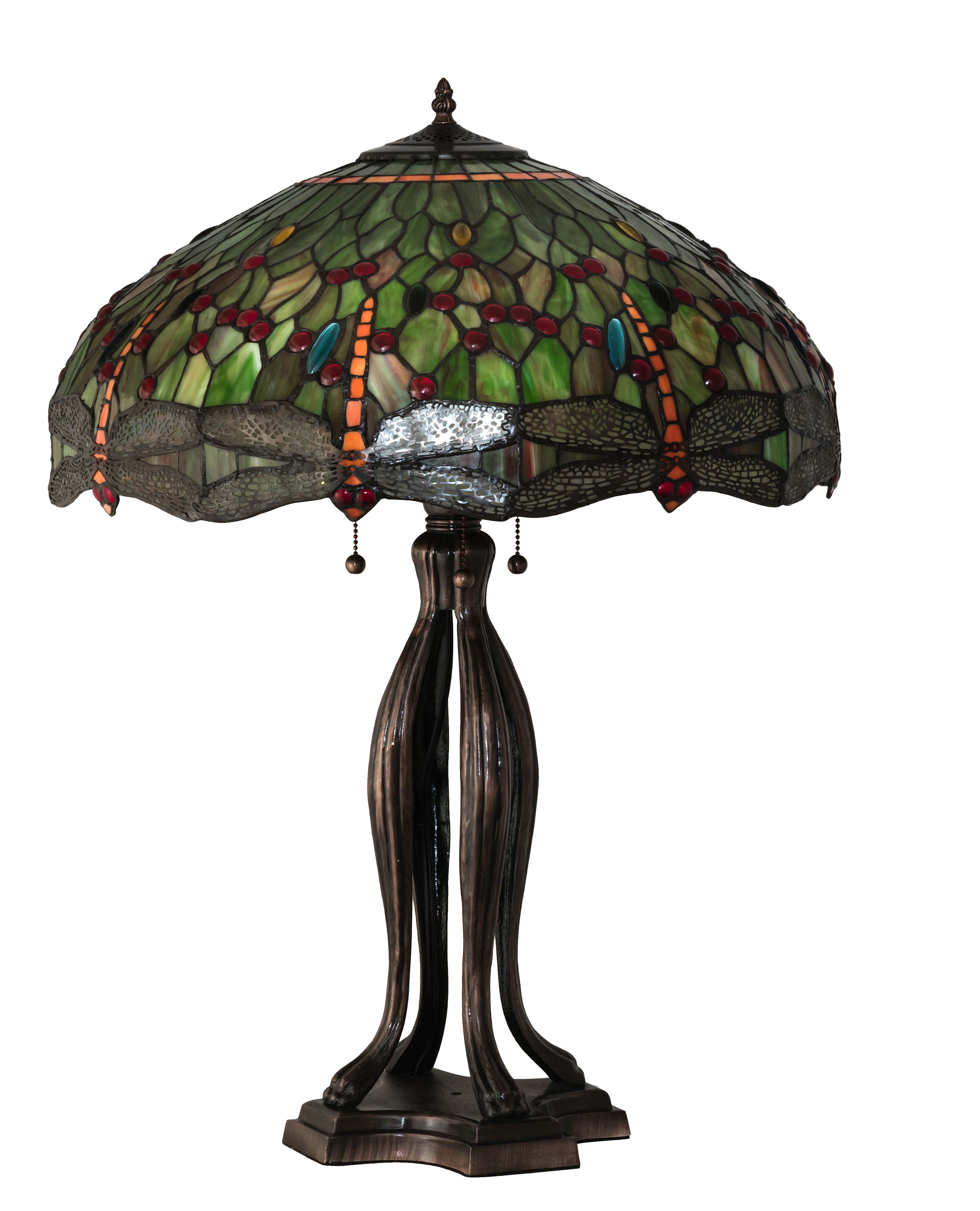 Meyda Lighting Meyda Tiffany & Stained Glass Metal Table Lamp - Wayfair ...