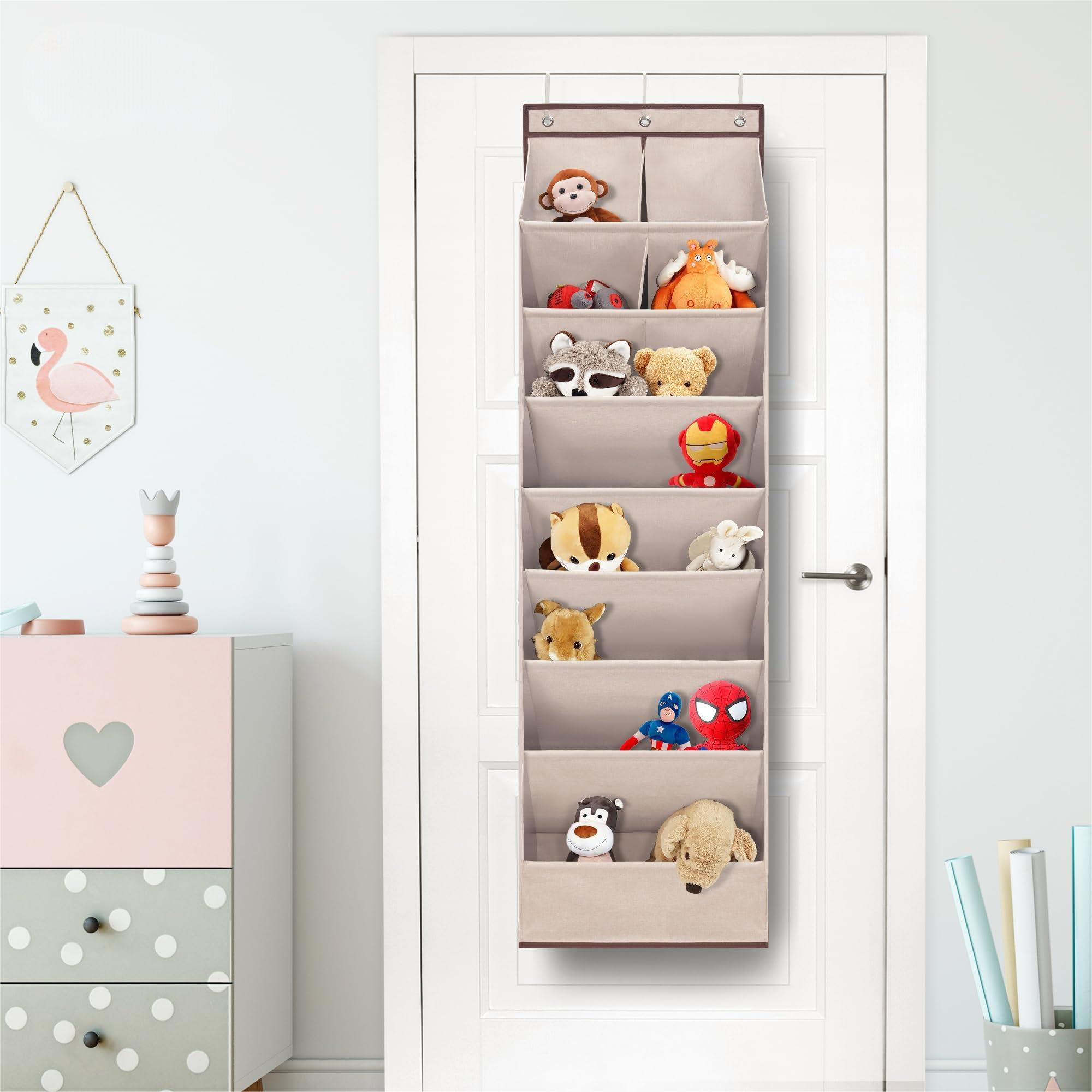 Rebrilliant Over The Door Shoe Organizer Heavy-Duty Large Deep Pocket ...