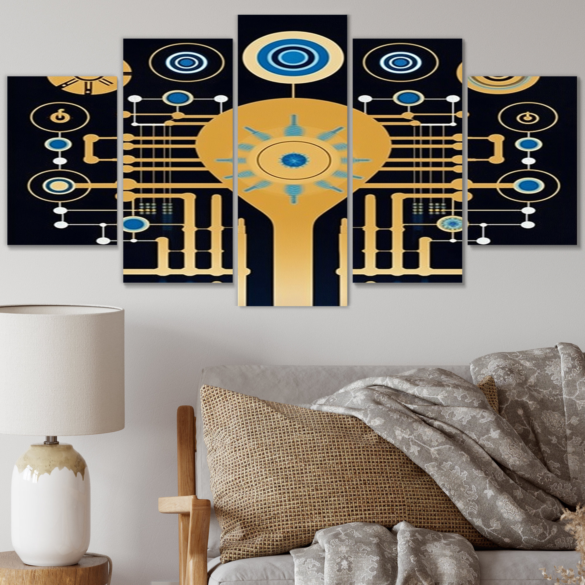 Design Art Future Geometry Awakening Of Awareness III - Modern ...