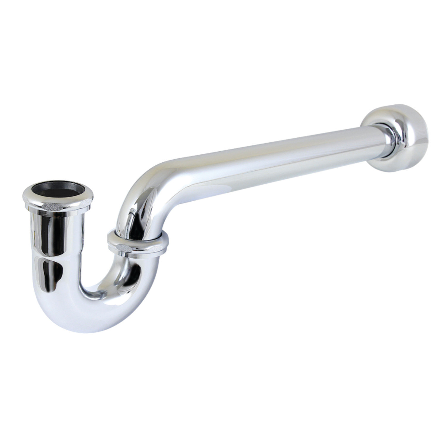 Kingston Brass Trimscape 1-1/4 Inch Decor P-Trap with High Box Flange ...