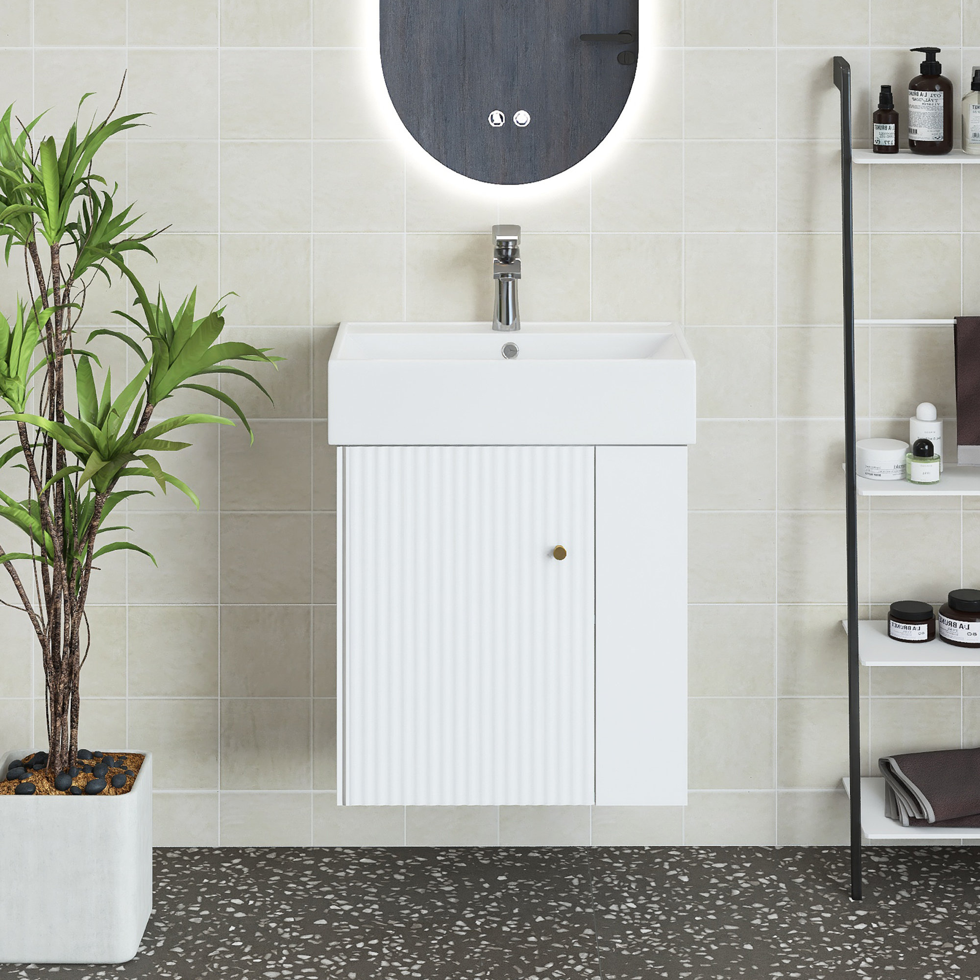 Ebern Designs Pualani 36" Single Bathroom Vanity Set | Wayfair