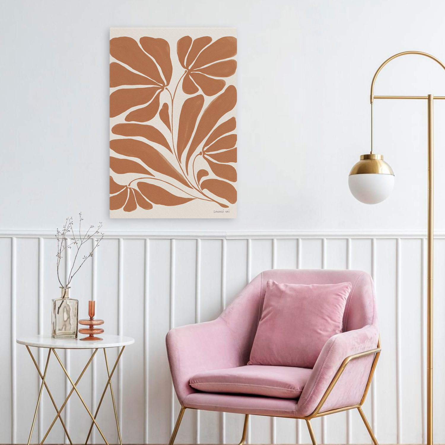 Red Barrel Studio® Bloom And Blooms Blooming Joy II Terracotta Art ...