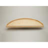 Rev-A-Shelf Natural Wood Pivot & Slide Half Moon 2-Shelf Organizer for ...