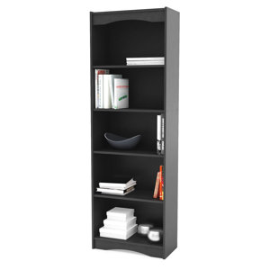 August Grove® New Milford 72'' H x 24'' W Standard Bookcase & Reviews ...