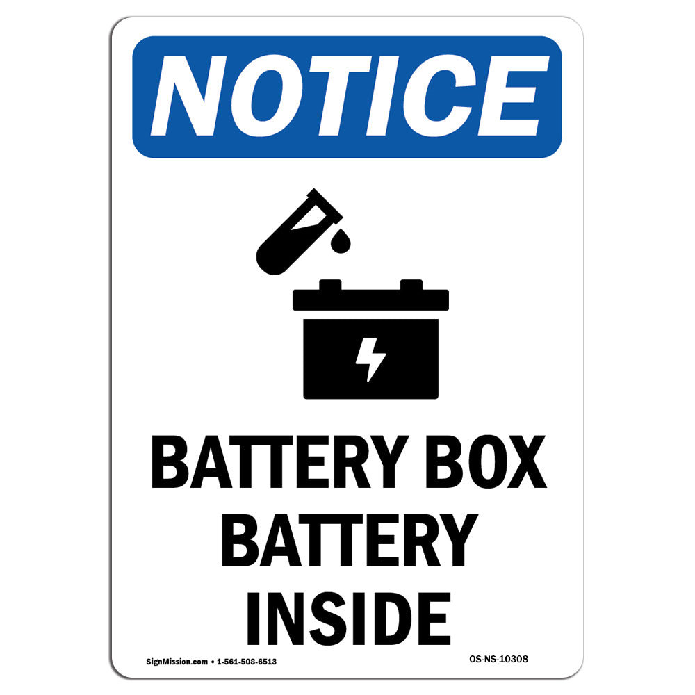 SignMission Battery Box Battery Inside Sign | Wayfair