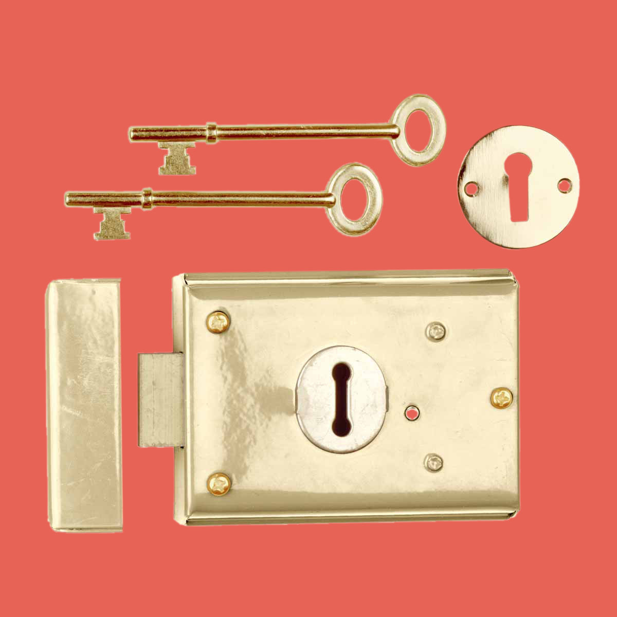 The Renovators Supply Inc. Door Rim Lock Victorian Latch | Wayfair