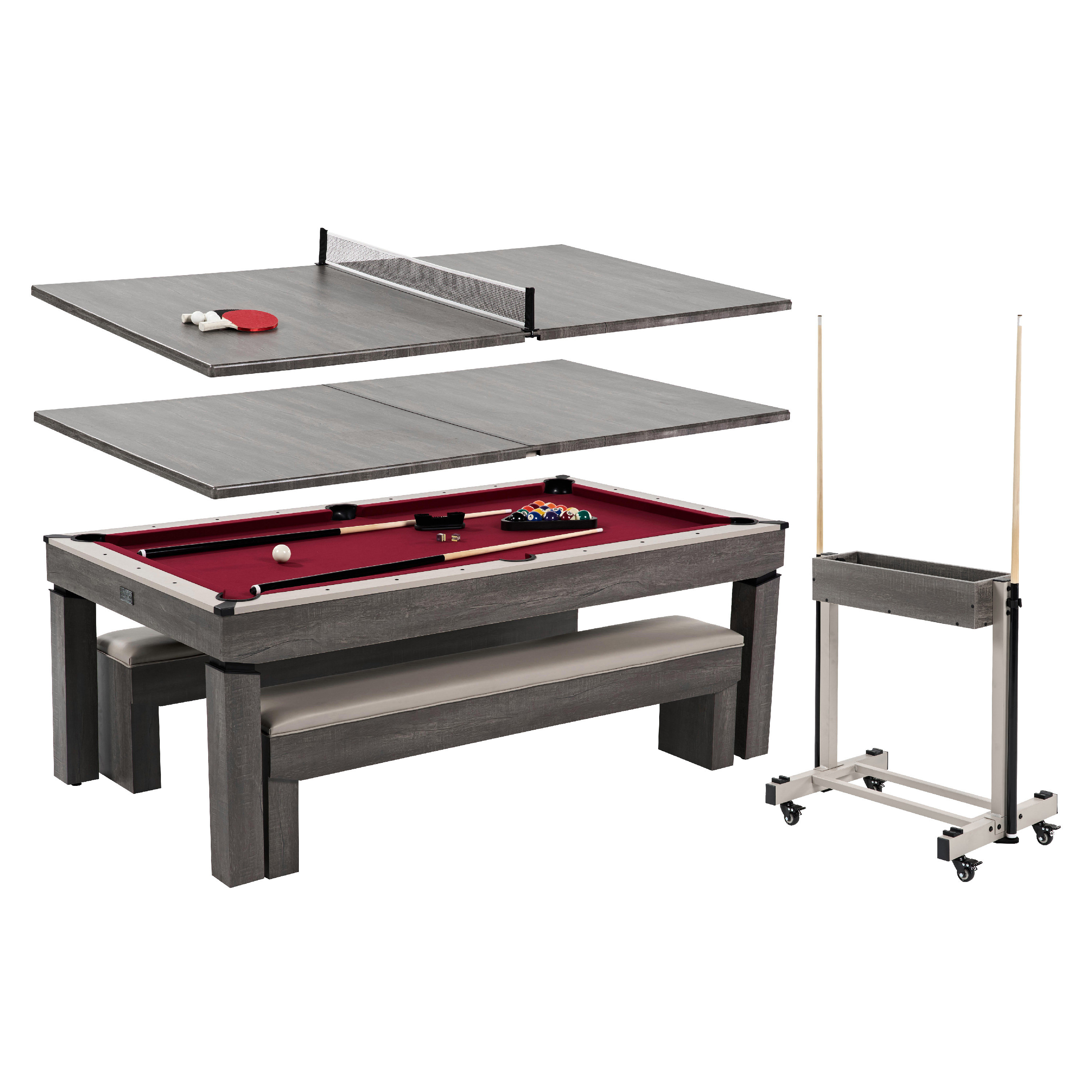 Barrington Billiards Company Barrington Billiards Prescott 3-in-1 ...