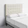 Wade Logan® Ashala Upholstered Panel Headboard & Reviews | Wayfair