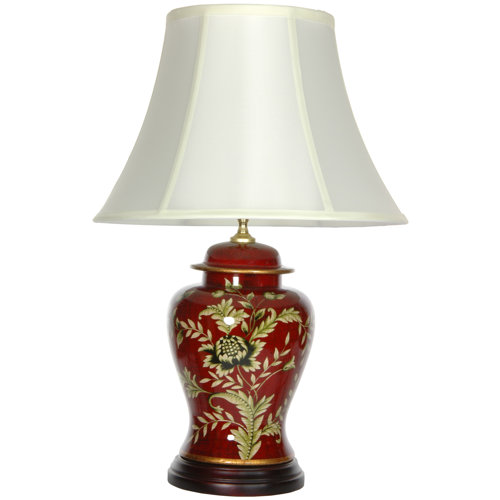 World Menagerie Jimenez Foliage 22" Table Lamp & Reviews | Wayfair