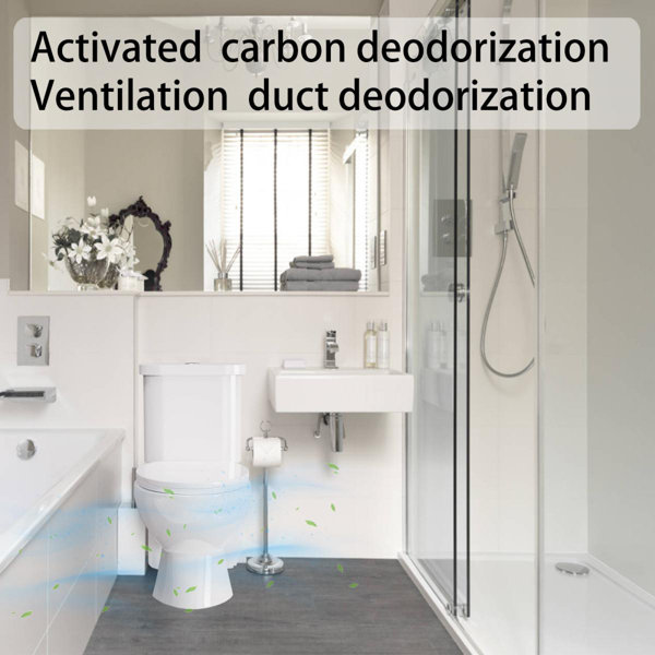 SUPERFLO Macerating Toilet System, Two Piece Upflush Toilet for ...