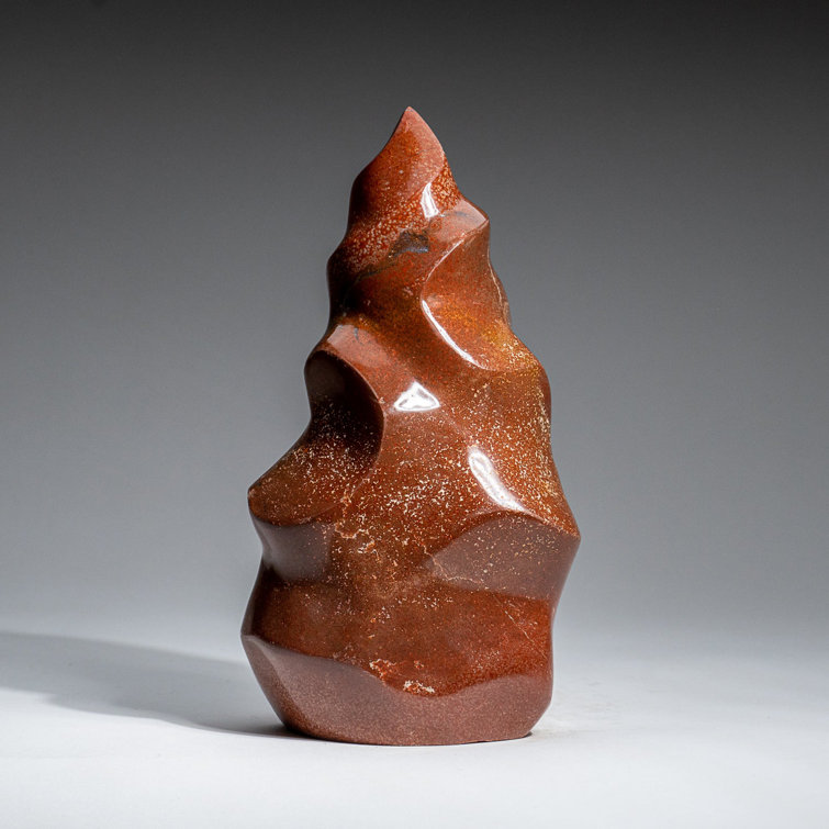 Astro Gallery of Gems Genuine Polished Red Jasper Flame Freeform (3 Lbs ...