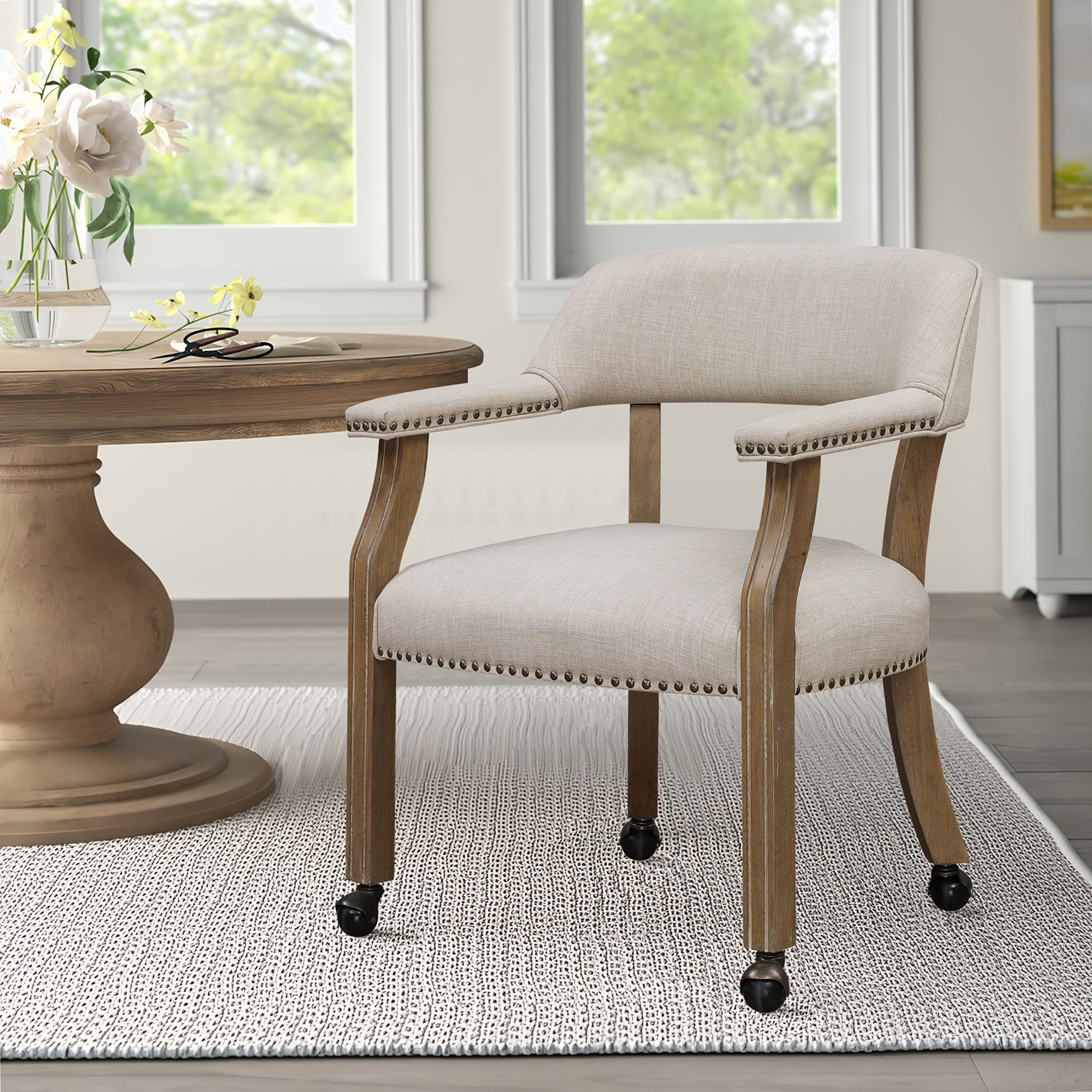 Wildon Home® Monroe Caster Game Chair - Wayfair Canada