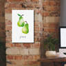 Epic Graffiti 'Pears' by Mercedes Lopez Charro Canvas Wall Art | Wayfair